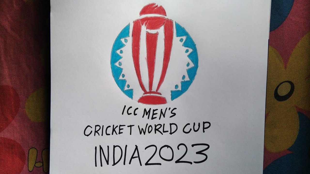 How to draw ICC World Cup 2023 Official Logo step by step |#icc - YouTube
