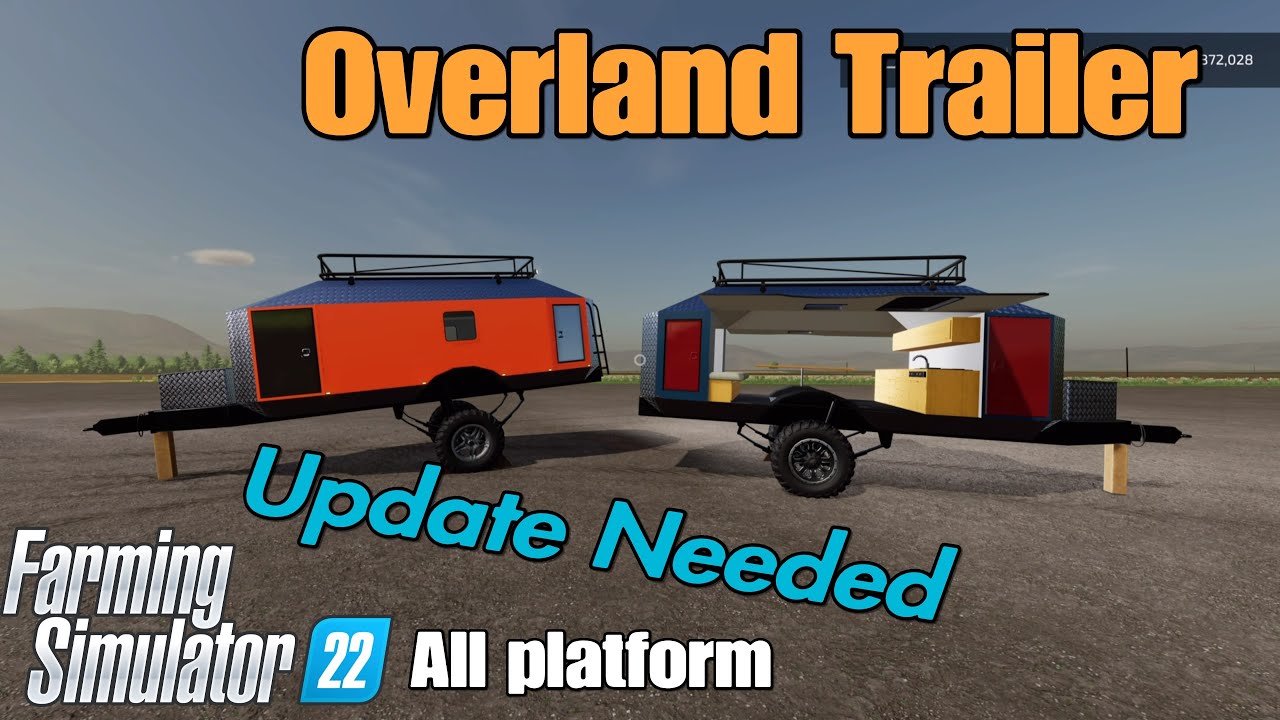 Overland Trailer / FS22 mod for all platforms - YouTube