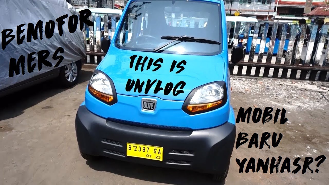 Uniknya Transportasi Indonesia : Bemo Berubah Jadi Bajaj 4 Roda - YouTube