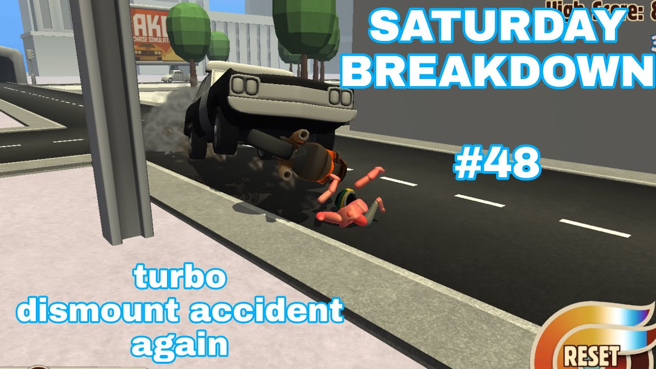 SATURDAY BREAKDOWN #48 turbo dismount accident again - YouTube