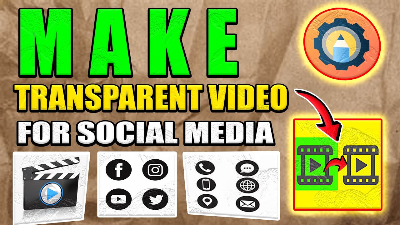 Make Transparent Video For Social Media Tutorial (2025) - YouTube