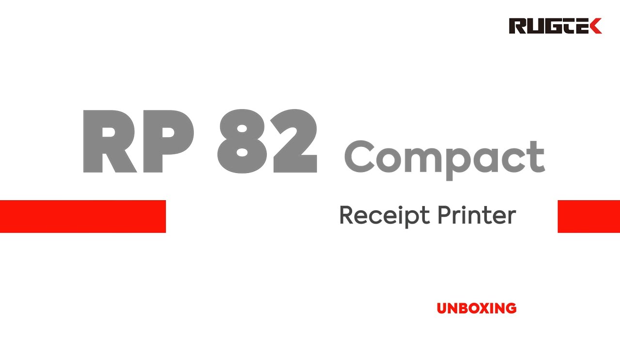 Unboxing: Introducing the RP-82A Compact Printer | Speed, Versatility ...