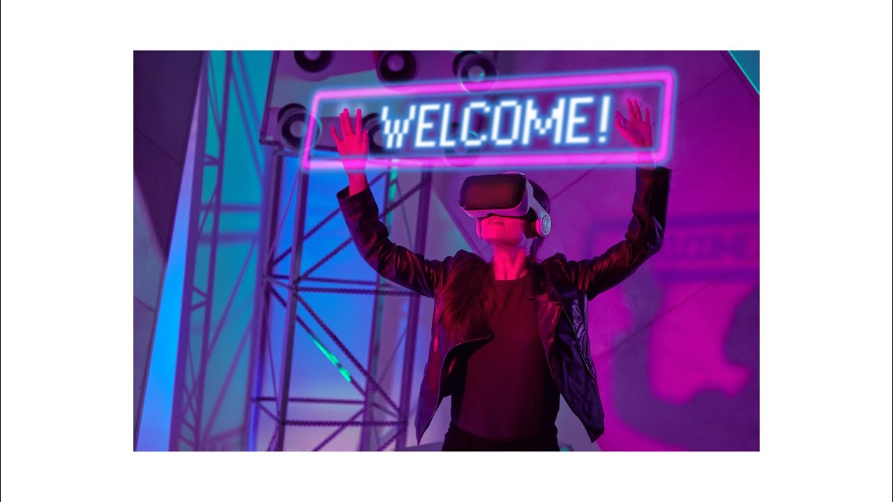 Metaverse Live Event streaming watch via laptop or VR headset. WELCOME ...