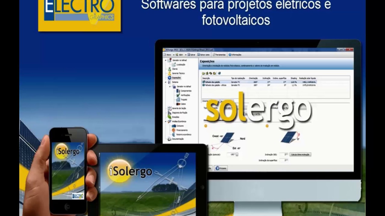 Solergo 2015 seu projeto fotovoltaico mais prático e flexível - YouTube