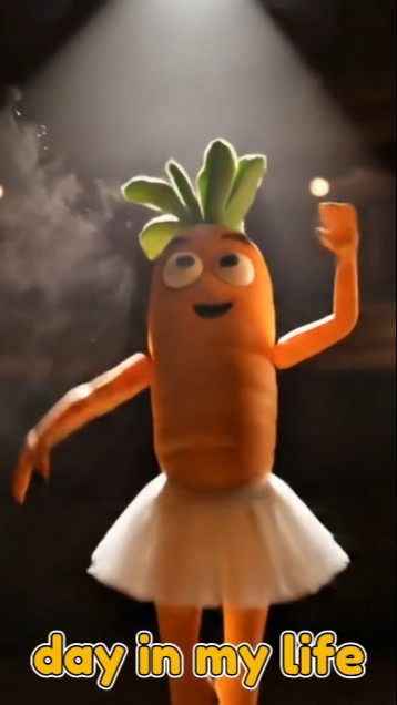 "Dancing Carrot?! 🥕💃" | AI Animation #ai #carrot #dance - YouTube