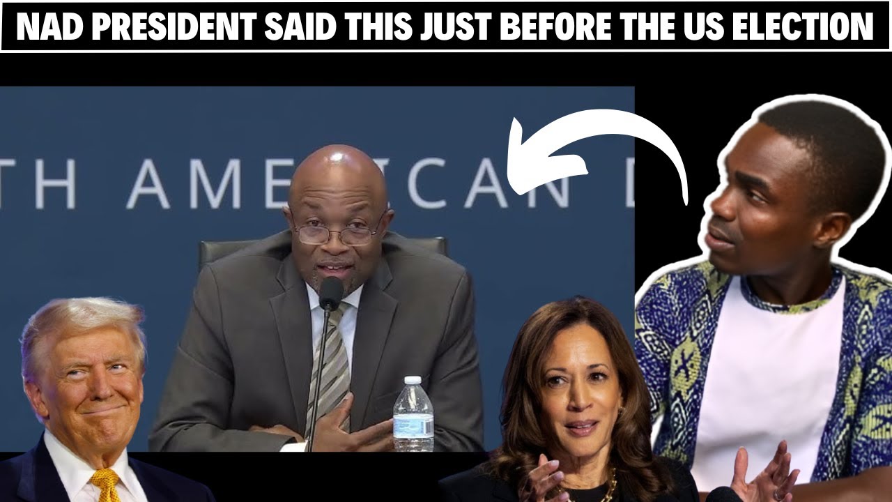 SDA NAD president said this before the US election - YouTube