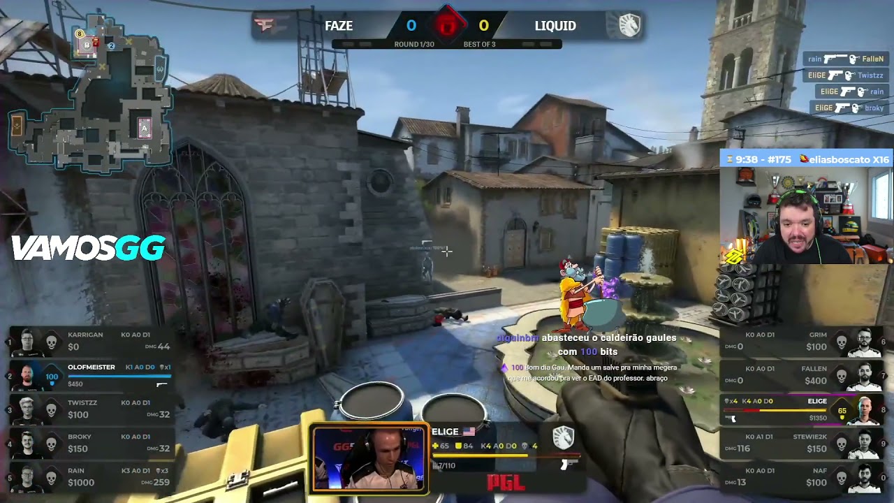 ELIGE 1x4 LIQUID Vs FAZE - YouTube