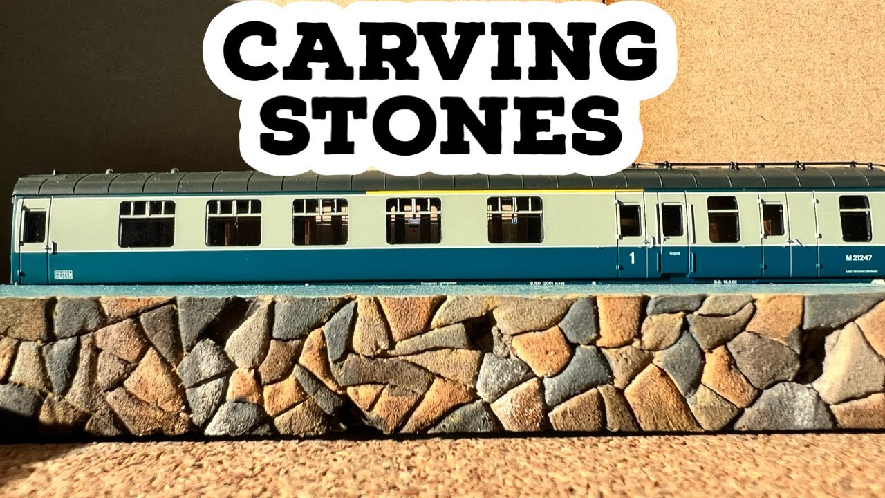 CARVING STONES Platform Scratch Build | Modular Layout Ep 31 - YouTube