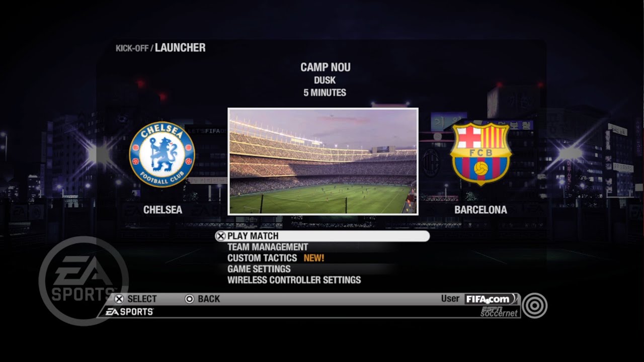 FIFA 09 (2009) - Chelsea vs FC Barcelona - Gameplay PS3 HD [RPCS3 ...