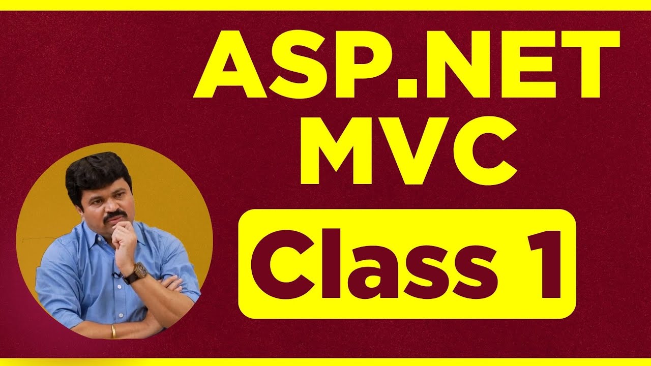 Asp Net Mvc Class By Rn Reddy Sir Class 1 Youtube
