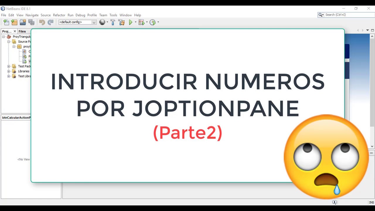 🍁 INTRODUCIR NUMEROS JOPTIONPANE (Parte2) - YouTube