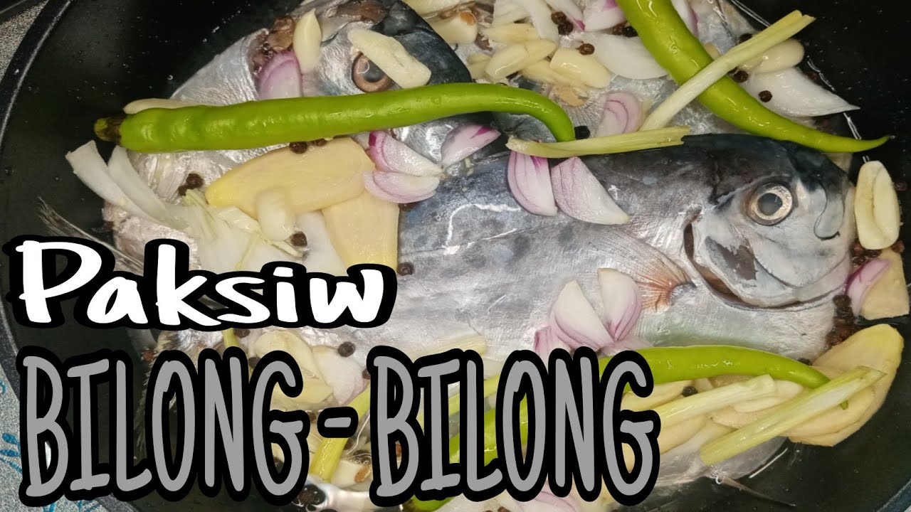 PAKSIW NA BILONG-BILONG [ MOON FISH ] PAKSIW RECIPE || MJ Mini Kitchen ...