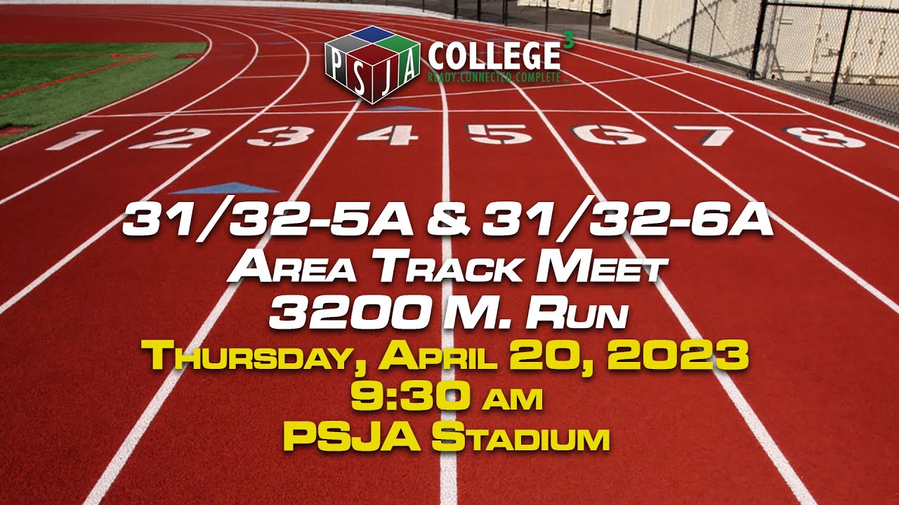 31/32-5A & 31/32-6A Area Track Meet - 3200 M. Run - YouTube