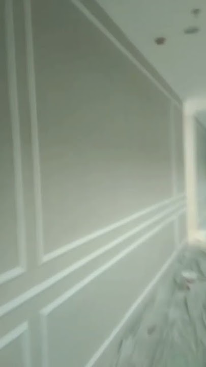 proses cat dinding dan wallmoulding single. - YouTube