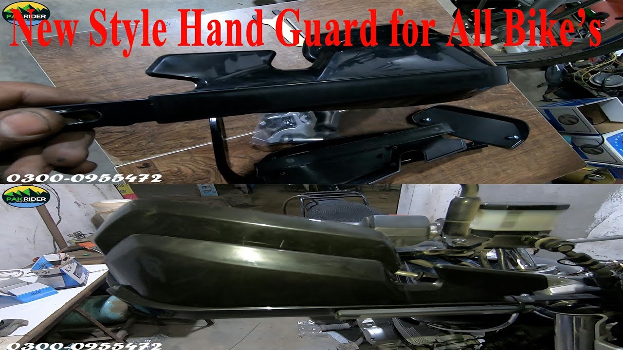New Style Hand Guard for your bike || Hand Guard || Wind Guard || Wind ...