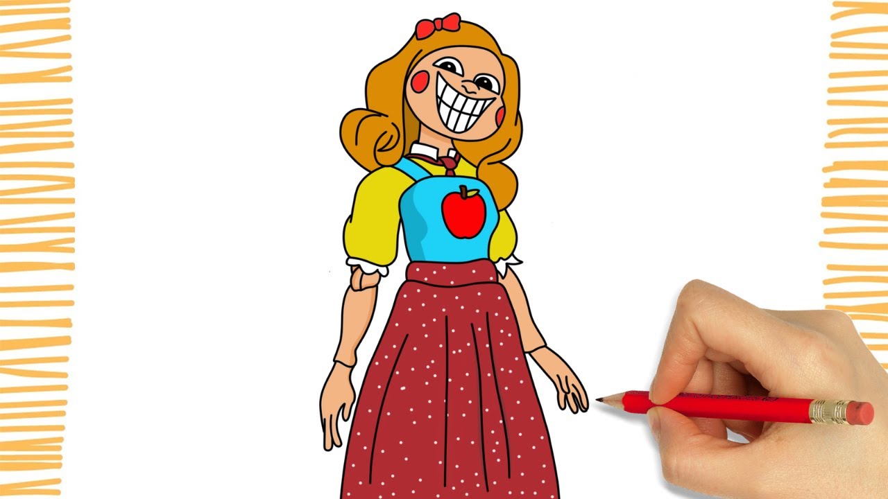 How to Draw MISS DELIGHT I POPPY PLAYTIME - YouTube