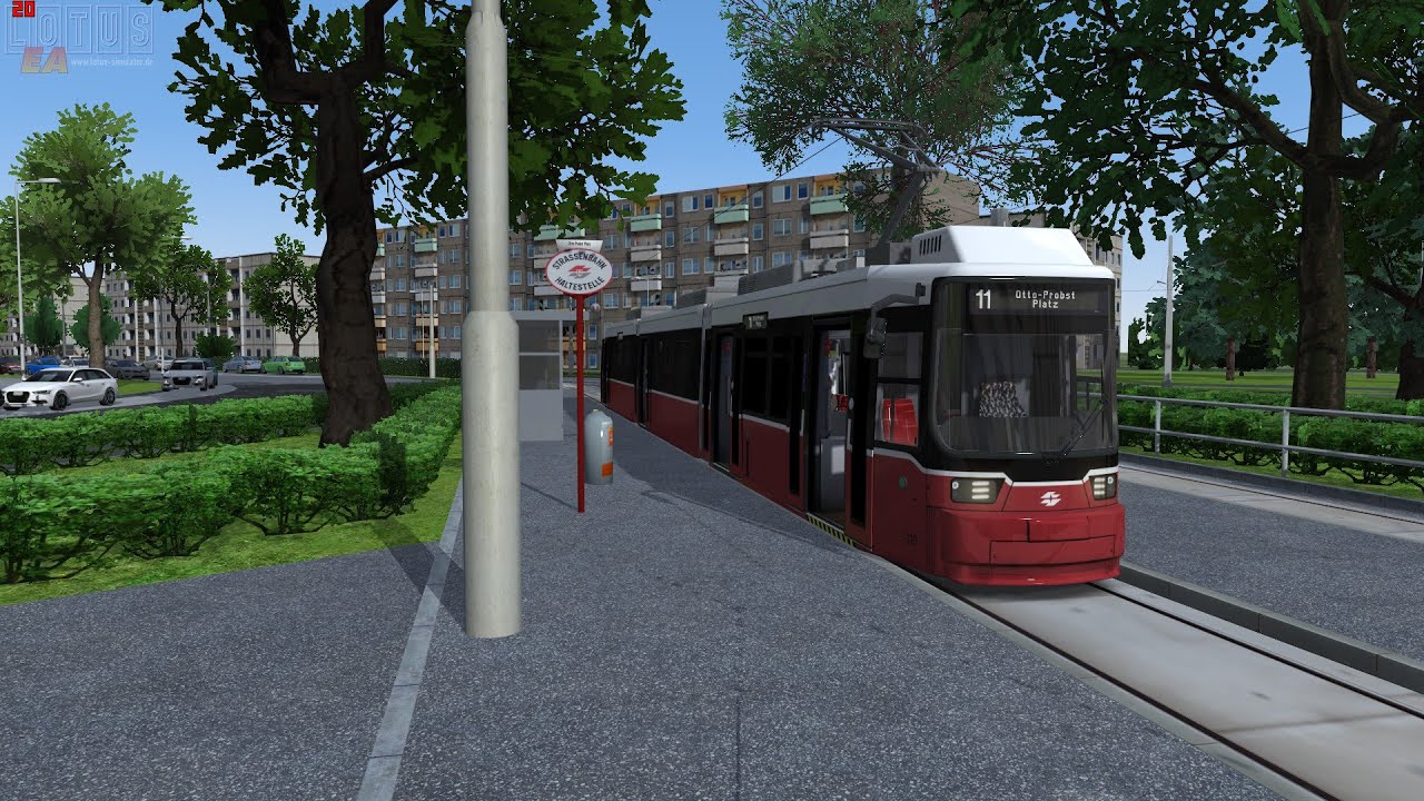 LOTUS - durch Wien mit dem 11er zum Otto-Probst-Platz - YouTube