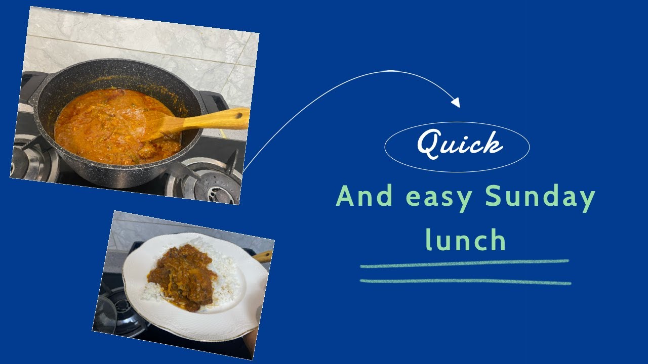 how To Prepare Quick Sunday Lunch - YouTube