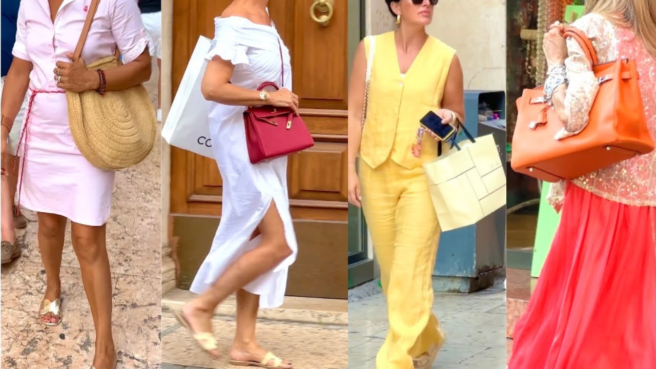 BEST STREET STYLE SUMMER 🌞ITALIAN STYLE 🇮🇹 ITALIAN STREET FASHION # ...