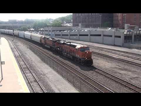 BNSF #6678 Leads EB Mixed Freight. Kansas City, MO 5/20/23 - YouTube
