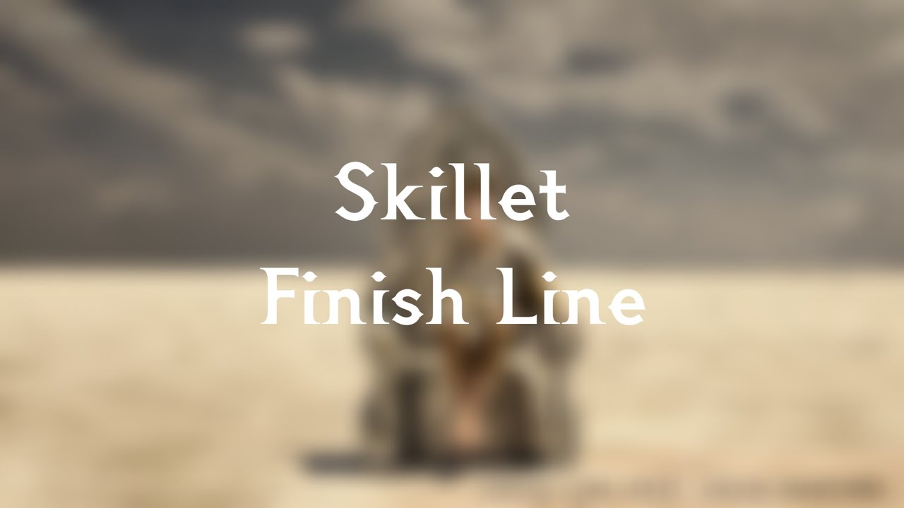 Skillet & Adam Gontier - Finish Line (Lyric Video) - YouTube