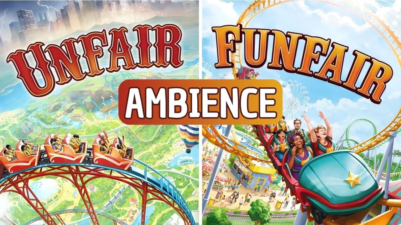 Unfair & Funfair Ambience | Game Scenes with Theme Park Background ...