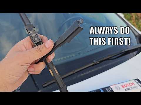 Ford Kuga - How to Change Windshield (Windscreen) Wipers + What Size to Use 🌧️