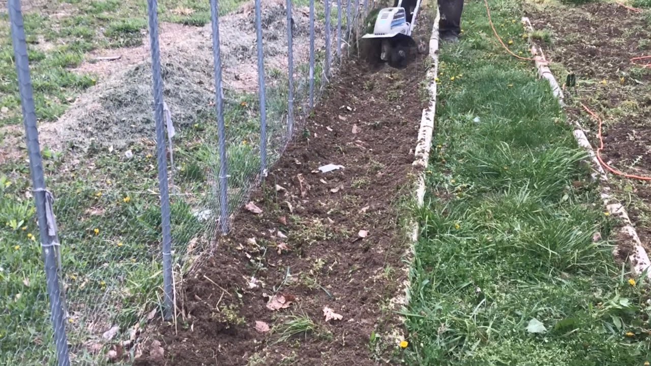 “tips on how” to ROTOTILL your garden (electric rototiller) earthwise ...