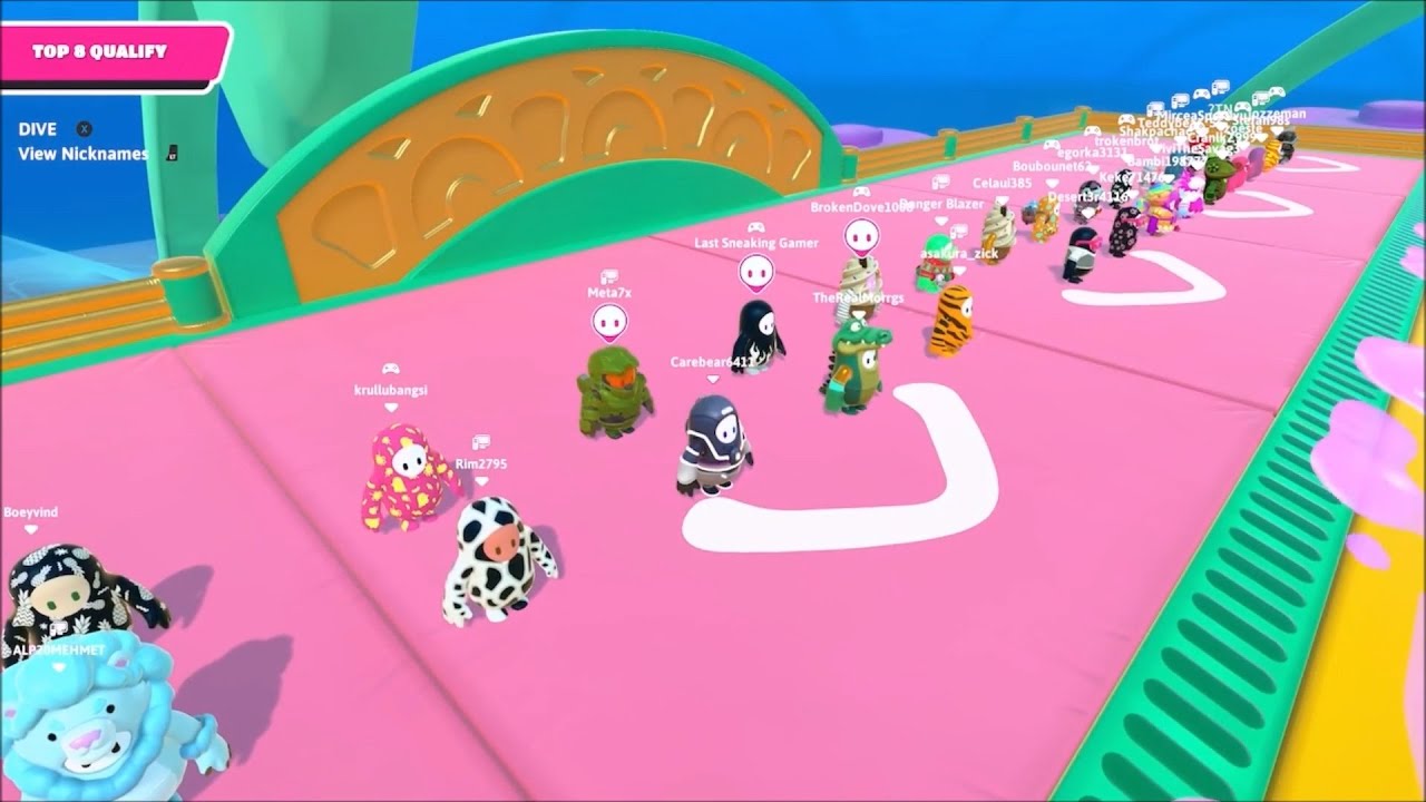 Fall Guys - 03/2024 - Squads - Beanbot 0001 - YouTube