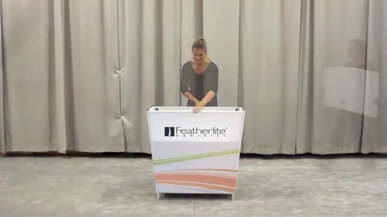 Portable Counter Set Up - YouTube