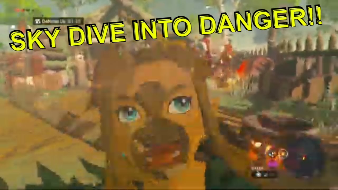 Adventures in TOTK: Skydiving into Yiga Clan Territory! - YouTube