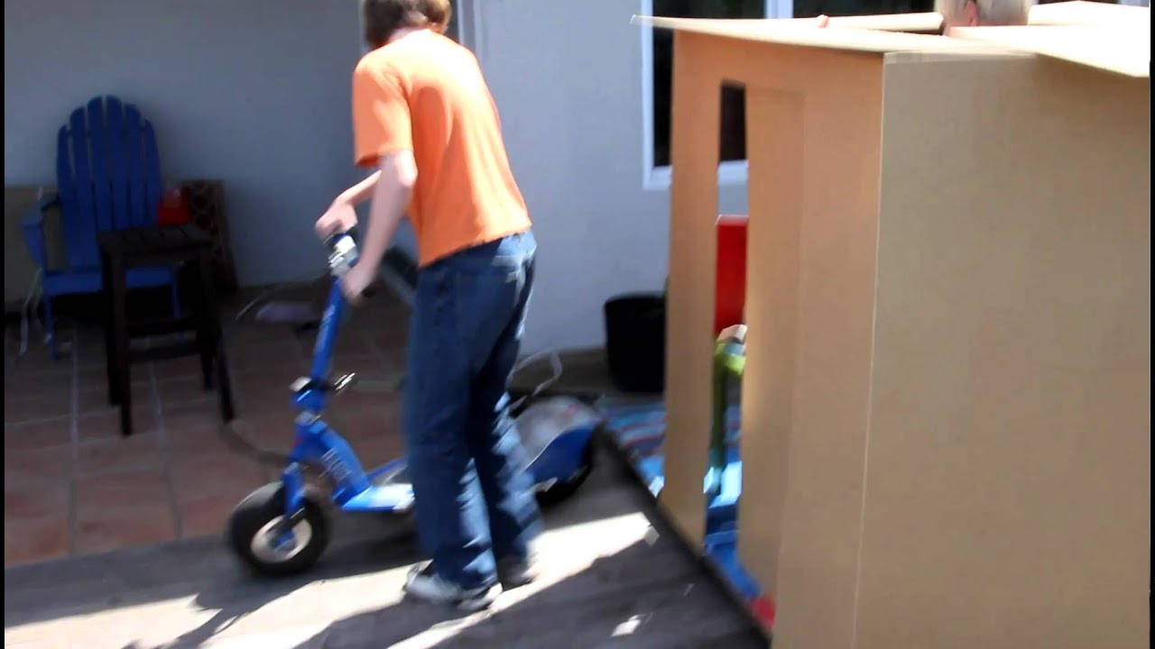 their homemade Tank - YouTube