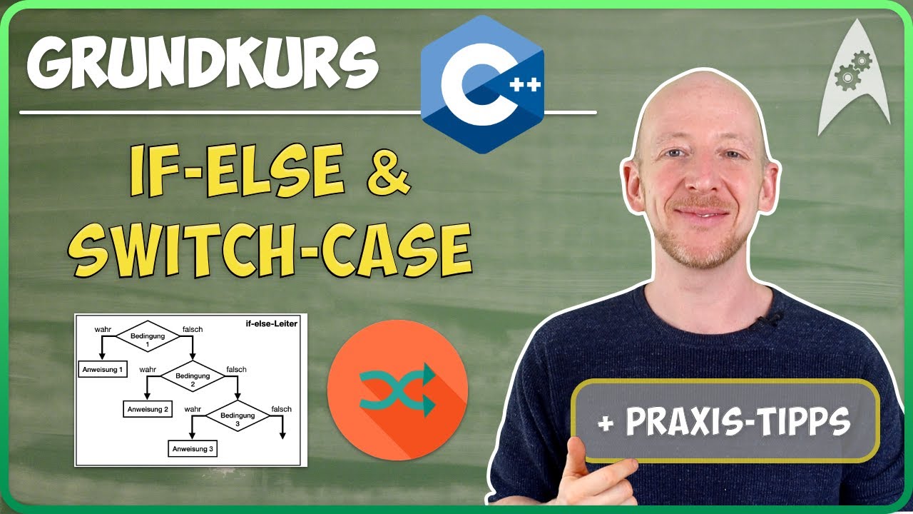 Ifelseswitchcasebreakcontinue Verzweigungen Theorie Online Vorlesung C Youtube