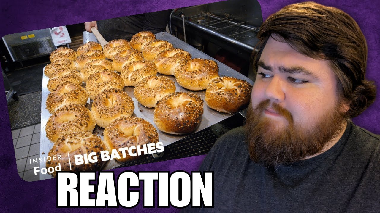 This Man Loves His Bagels - Insider Food Reaction - YouTube