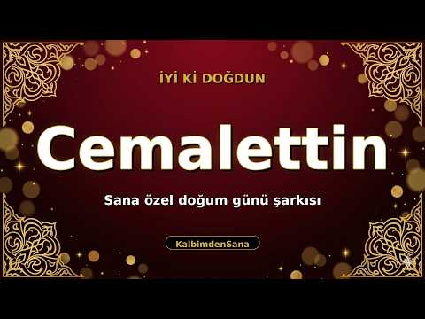 İyi Ki Doğdun Cemalettin 🎵 Kişiye Özel Doğum Günü Şarkısı | KalbimdenSana