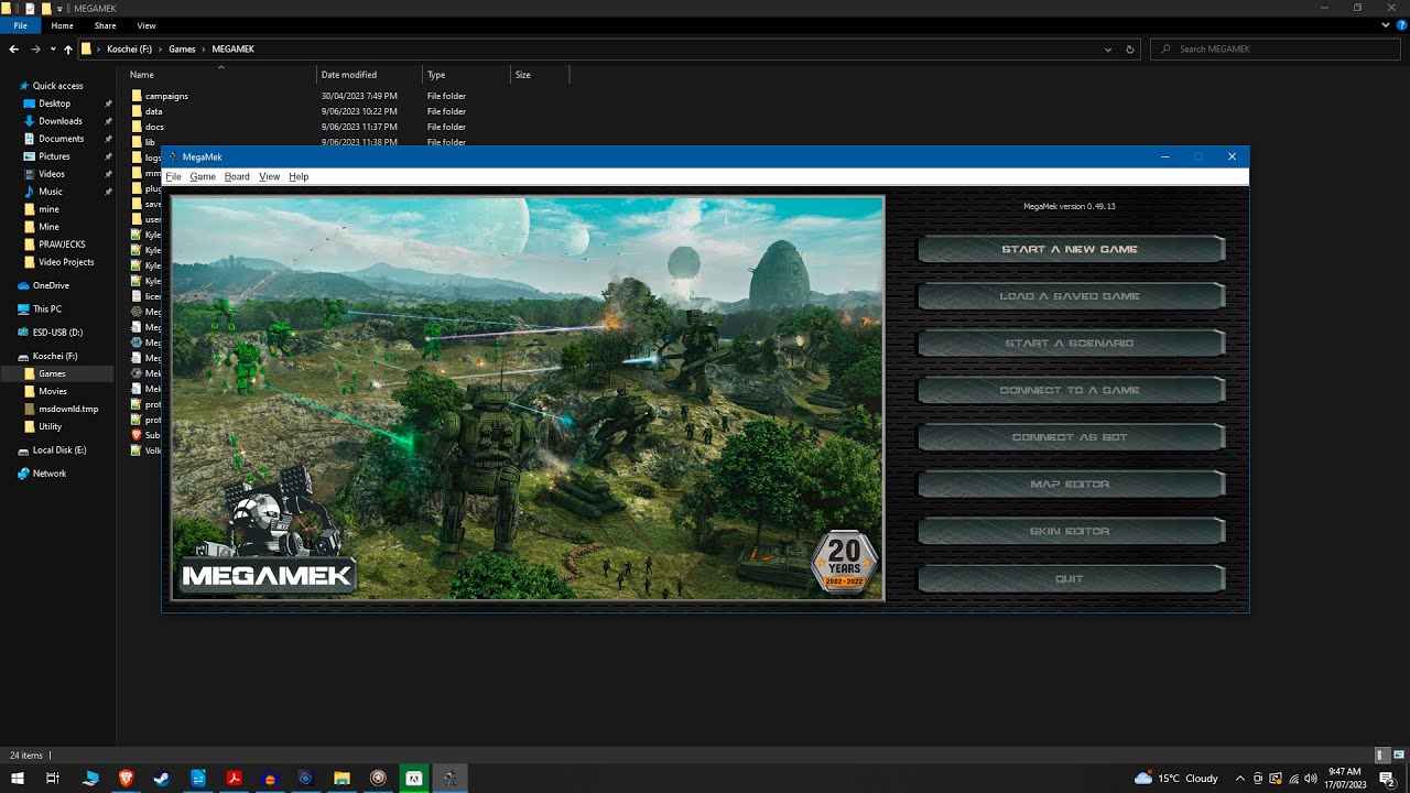 A VERY rough guide on operating MegaMek (I Ate'nt Dead!) - YouTube