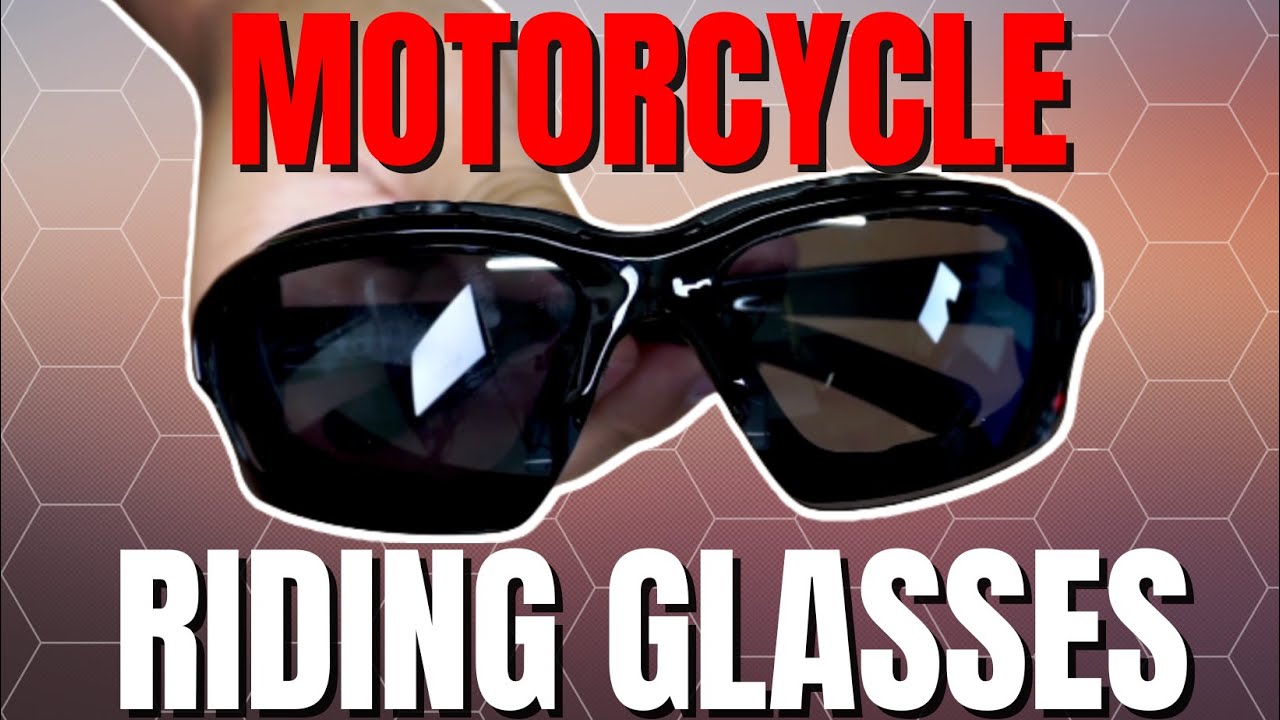 WYND Blocker Motorcycle Riding Glasses (Black) - YouTube
