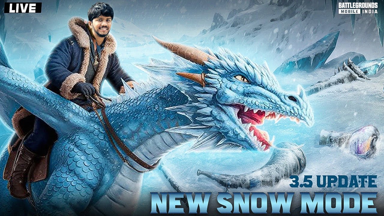 BGMI 3.5 WINTER DRAGON MODE IS HERE/ 120 FPS AND NEW EVENT EXPLORE ...