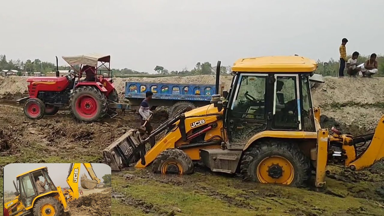How to JCB3DX powerful Shakti engine sonalika Di50 tractor and ...