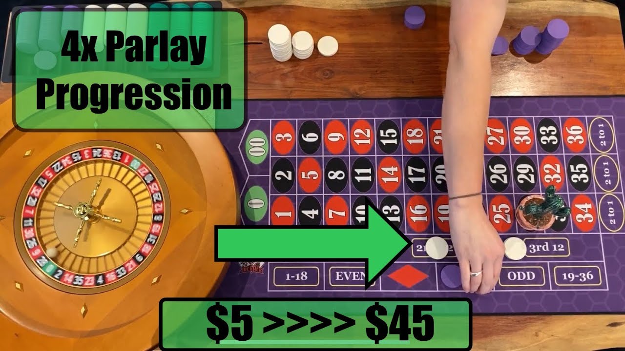 Live Roulette Simulator | Testing A 4x Outside Bet Parlay Progression ...