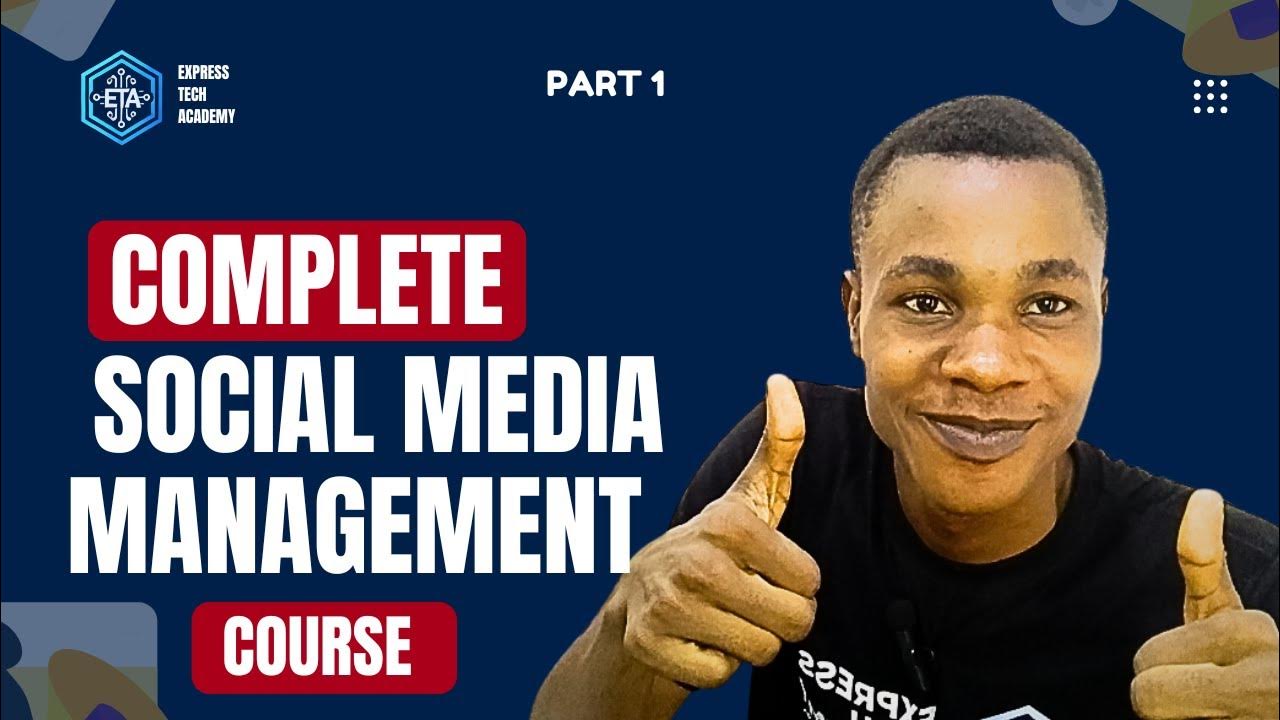Social Media Management Full Course || Part 1 - YouTube