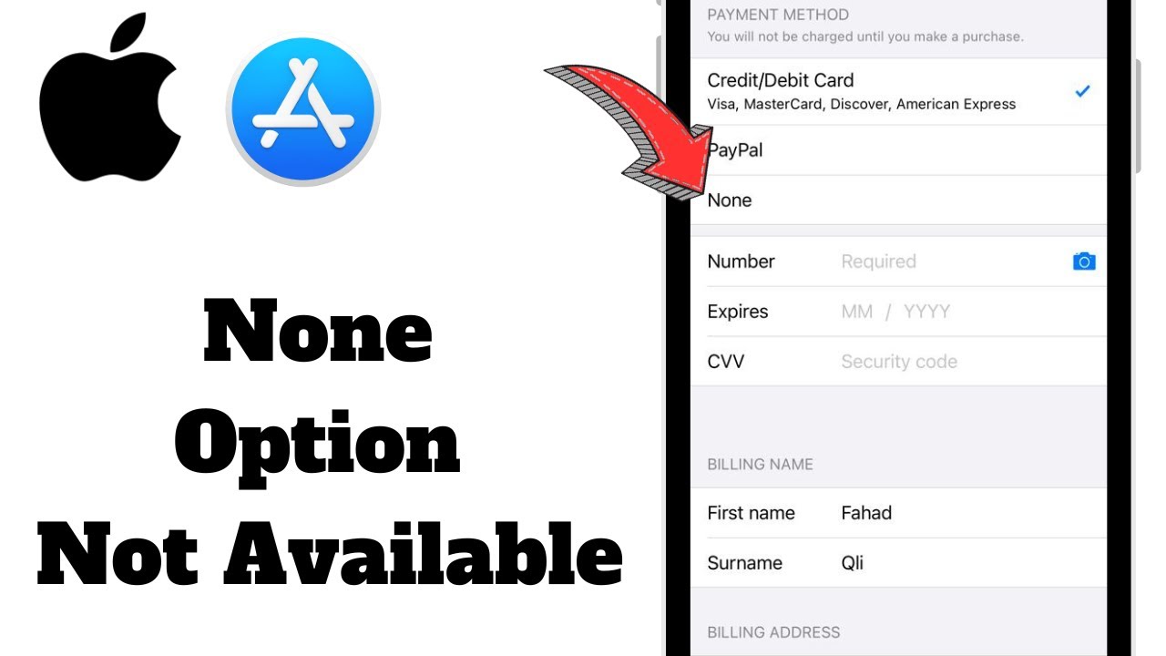 How To Fix None Option Not Available On Apple ID iOS 17 - YouTube
