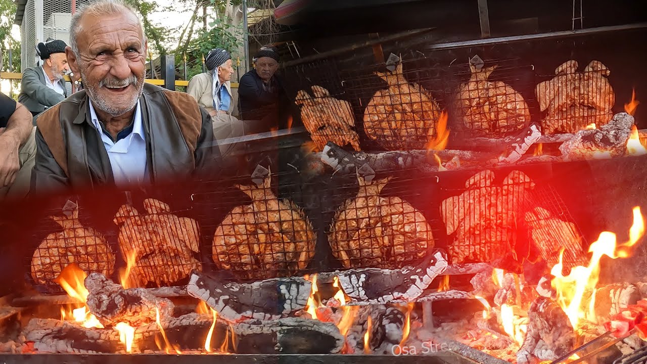 Iraqi Style Grilled Fish Around Charcoal and wood Fire | Kurdistan ...