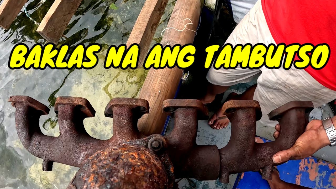 EP31 P10 Baklas na ang exhaust manifold ng ating Mother Boat - YouTube