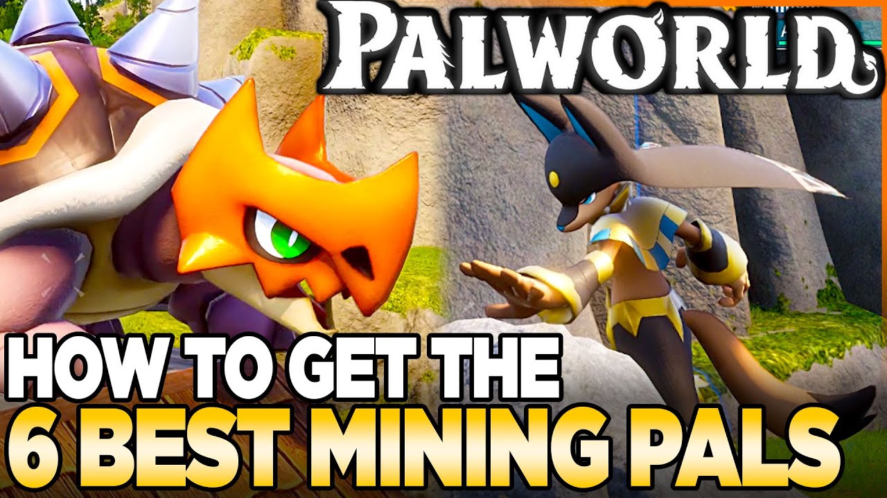 How to Get the BEST Mining Pals in Palworld (Get Anubis Before Level 20 ...