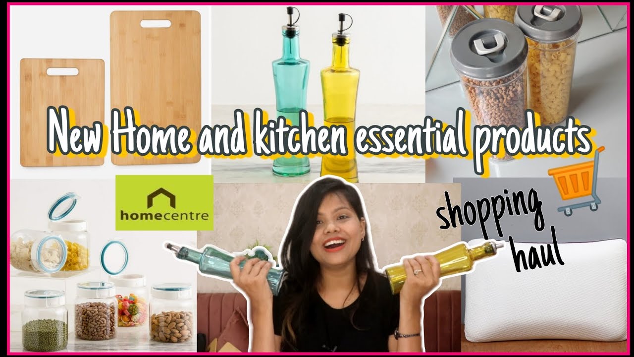 New home and kitchen essential products / kitchen haul /HOMECENTER ...