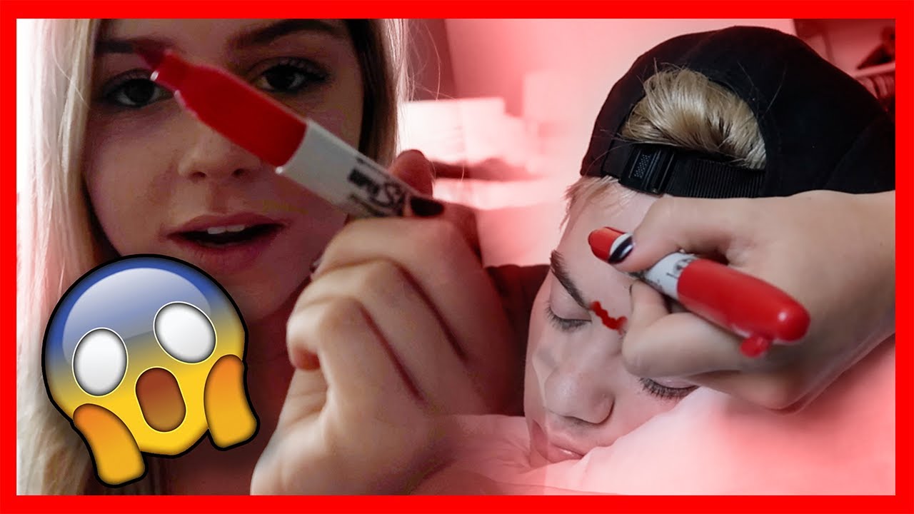 SHARPIE PRANK (GONE WRONG?!) - YouTube