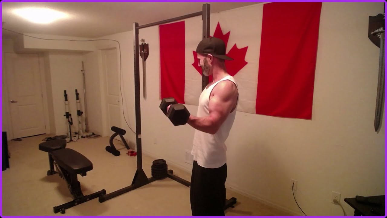 Bicep peak Training with ABS - YouTube