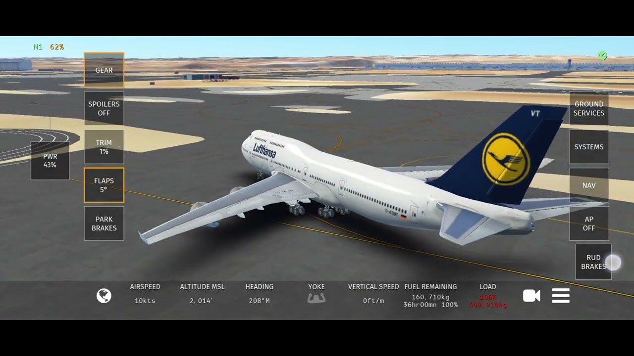 Lufthansa Boeing 747 Takeoff from Madrid (MAD) - YouTube