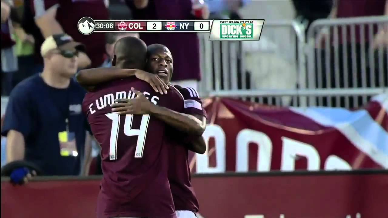 Rapids' Sanna Nyassi scores hat trick vs NY - YouTube